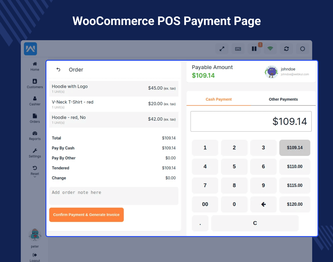 Point of Sale System for WooCommerce (POS Plugin) by Webkul | CodeCanyon