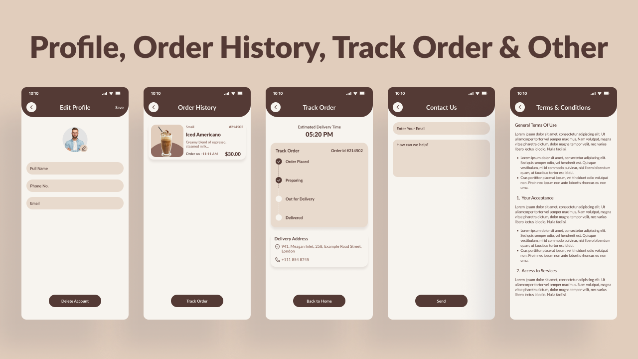 CoffeeBuzz - eCommerce App for Coffee Shop - Flutter Mobile App ...