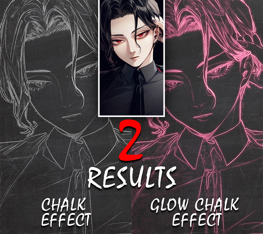 Chalk Effect Photoshop Actions, Add-ons | GraphicRiver