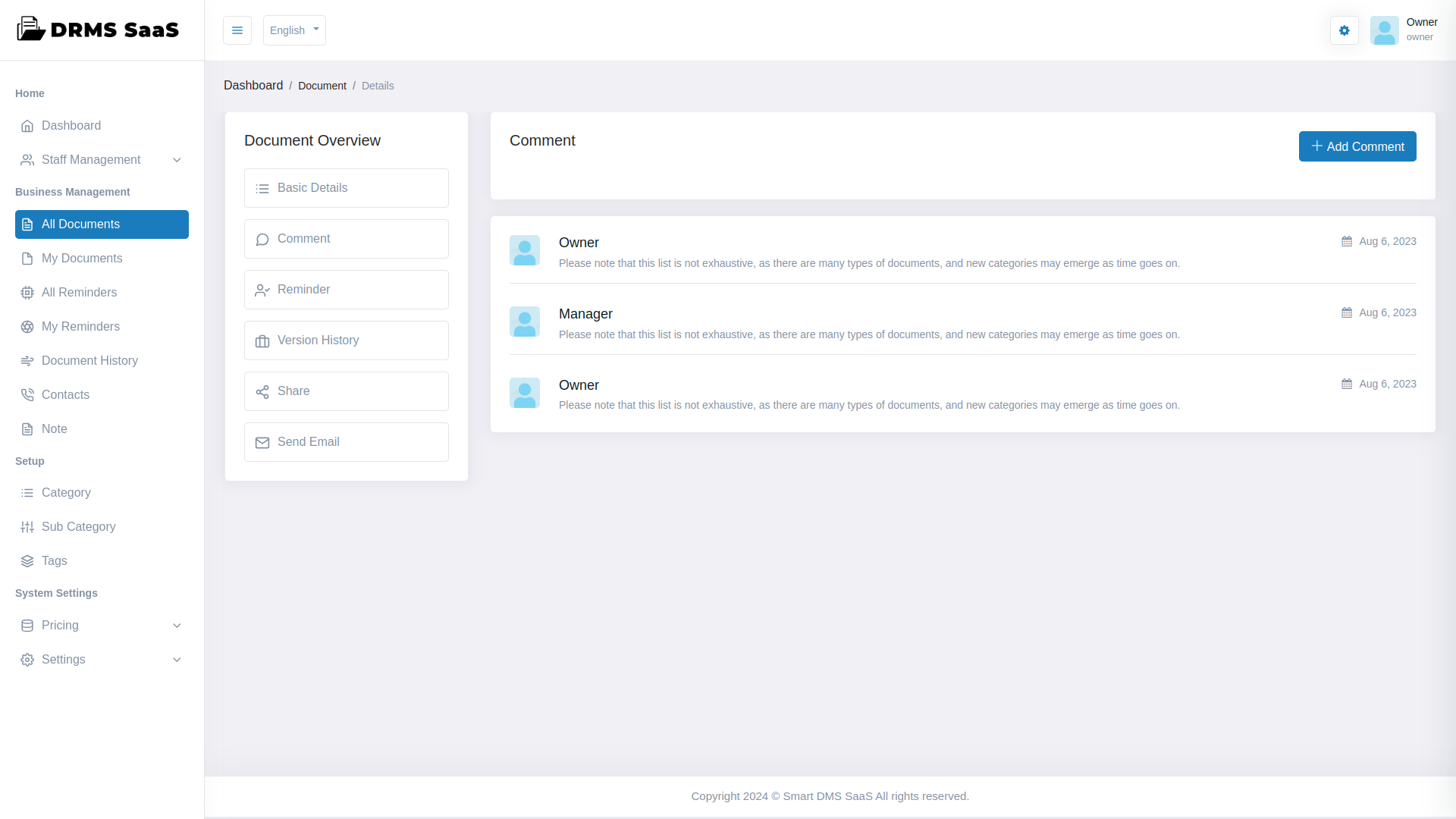 DRMS SaaS - Digital Record Management System by smartwebinfotech ...