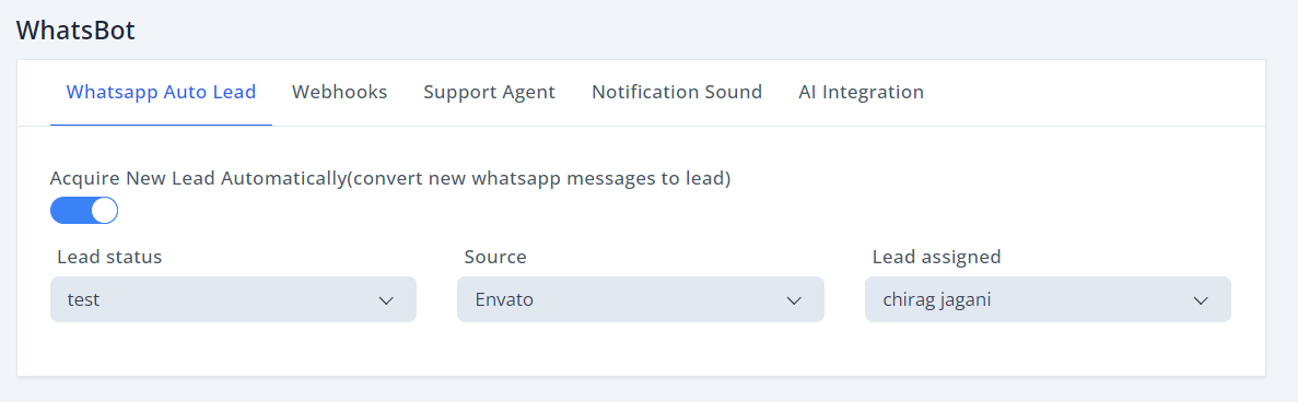WhatsBot - WhatsApp Marketing, Bot, Chat & AI Personal Assistant Module for Perfex CRM by ...