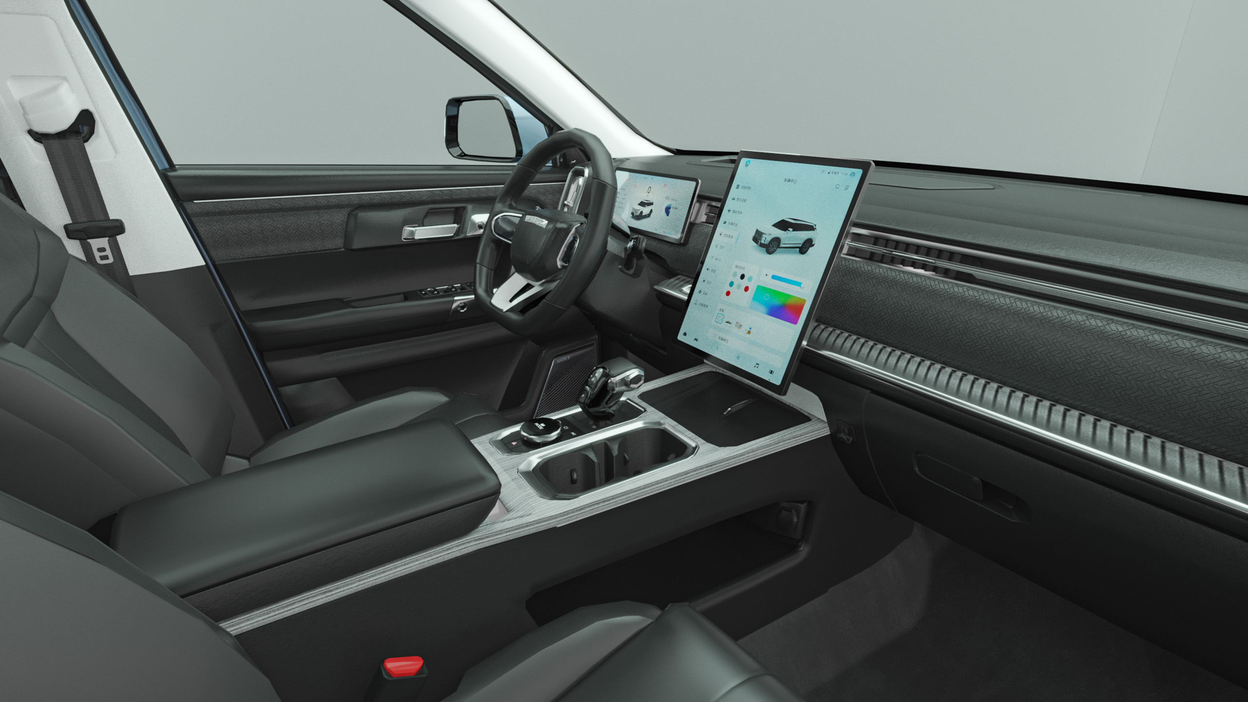 2024 Chery Jaecoo J7 With Interior by MantangCG | 3DOcean