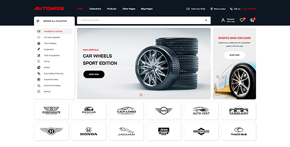 Automize - Car & Auto Parts WooCommerce Theme by RisingBamboo | ThemeForest