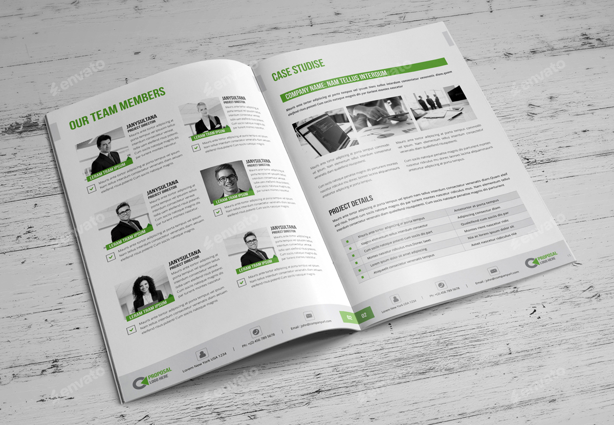 Project Proposal InDesign Template v3, Print Templates | GraphicRiver