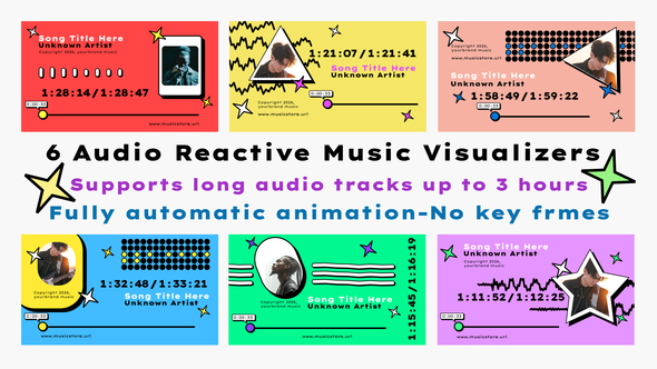 Audio Reactive Music Visualizer, After Effects Project Files | VideoHive