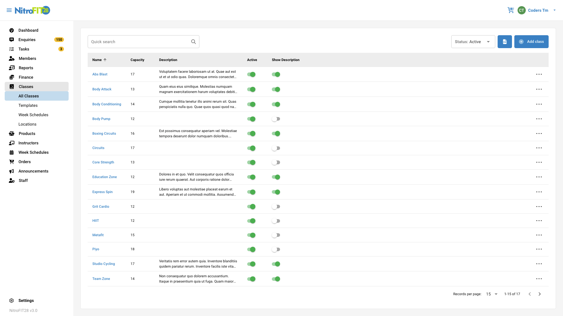 NitroFIT28 | Fitness & Gym Management System by coderstm | CodeCanyon