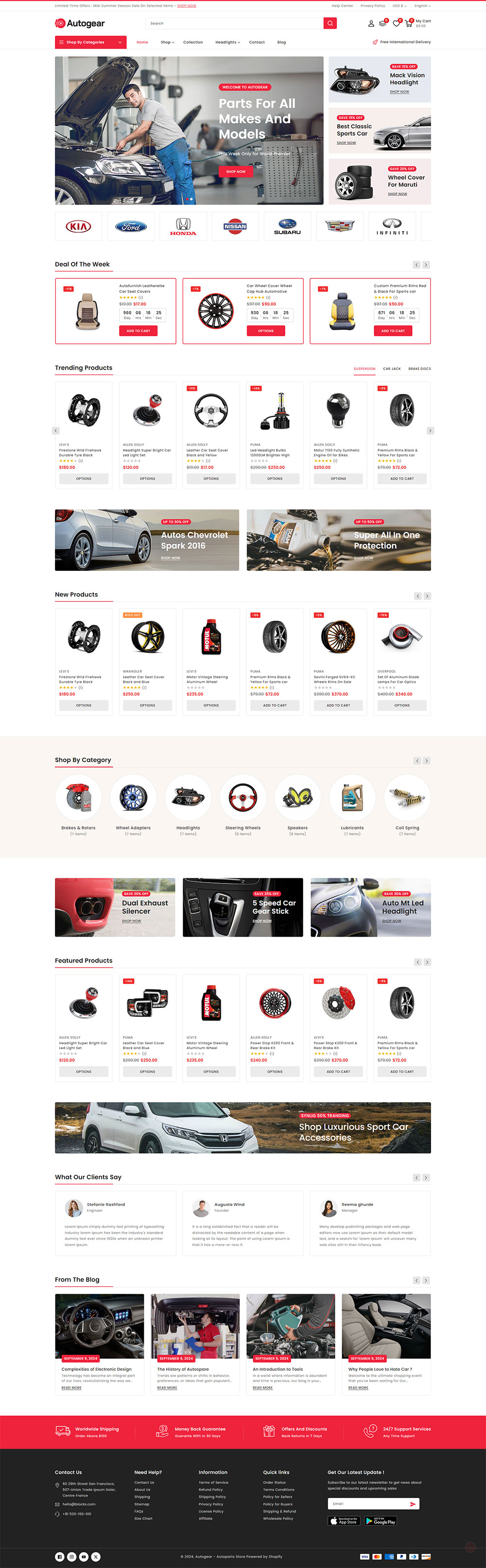 Autogear - Automobile & Tools Store Shopify 2.0 Responsive Theme by codezeel