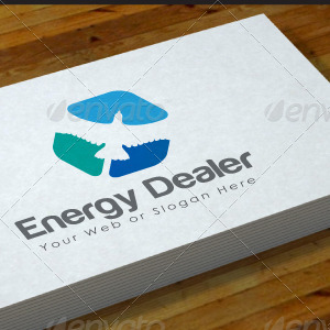 Energy Dealer Logo, Logo Templates | GraphicRiver