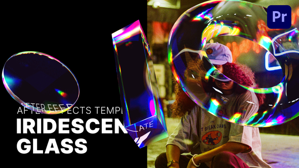 Iridescent Glass, After Effects Project Files | VideoHive