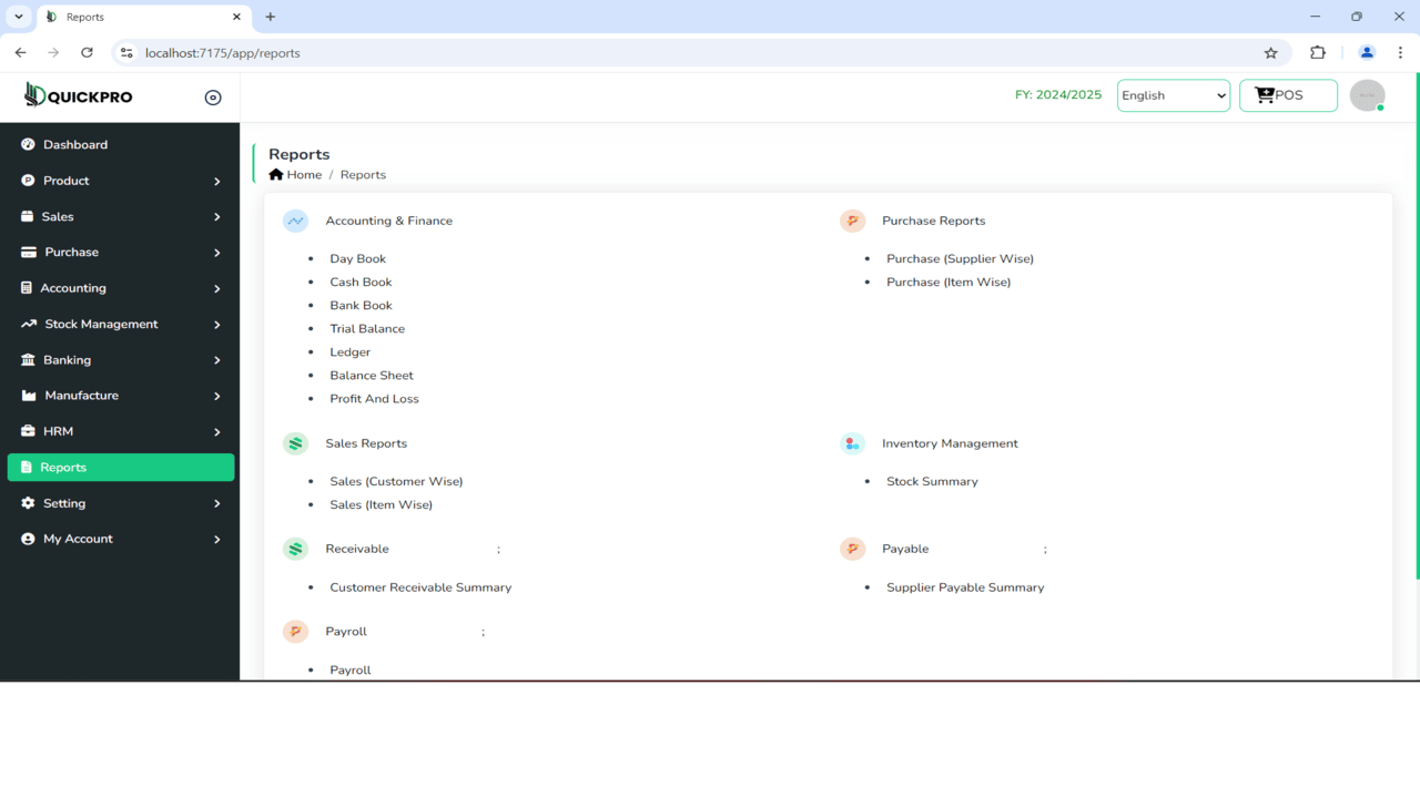 QuickPro - Advancce Billing & Accounting Software by DreamerITSolution