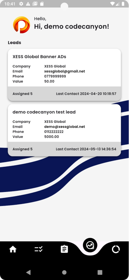 Glofex Admin/Employee Mobile APP for perfex by xessglobal | CodeCanyon