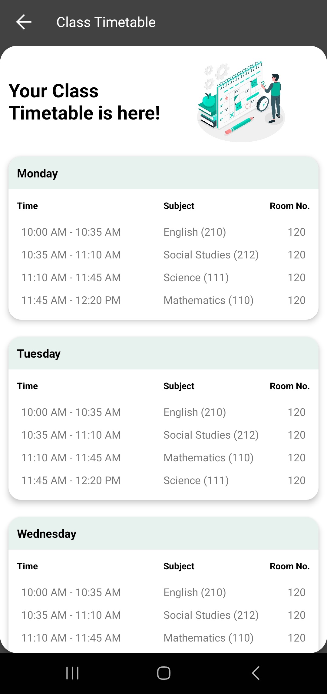 Smart School Android App - Mobile Application for Smart School by QDOCS