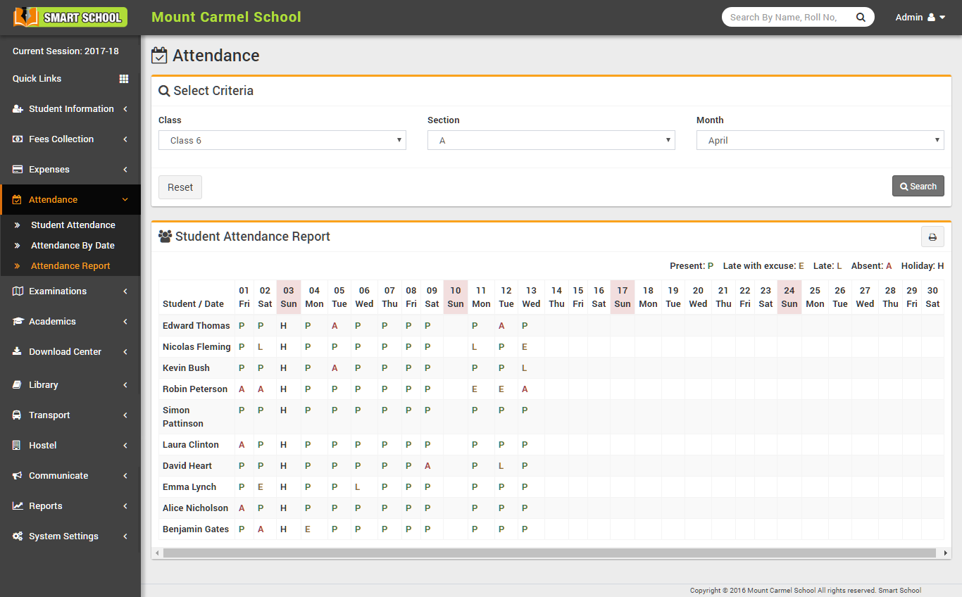 Smart School : School Management System by QDOCS | CodeCanyon