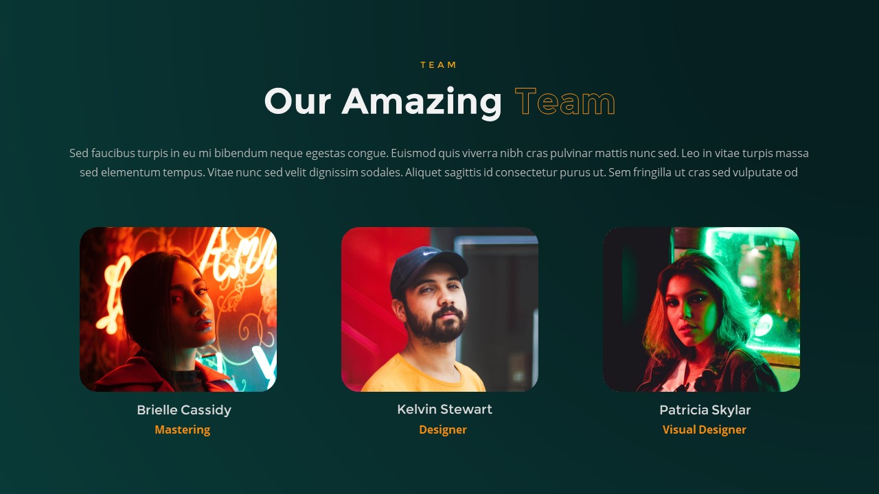Musy - Music Recording Studio PowerPoint Template, Presentation Templates