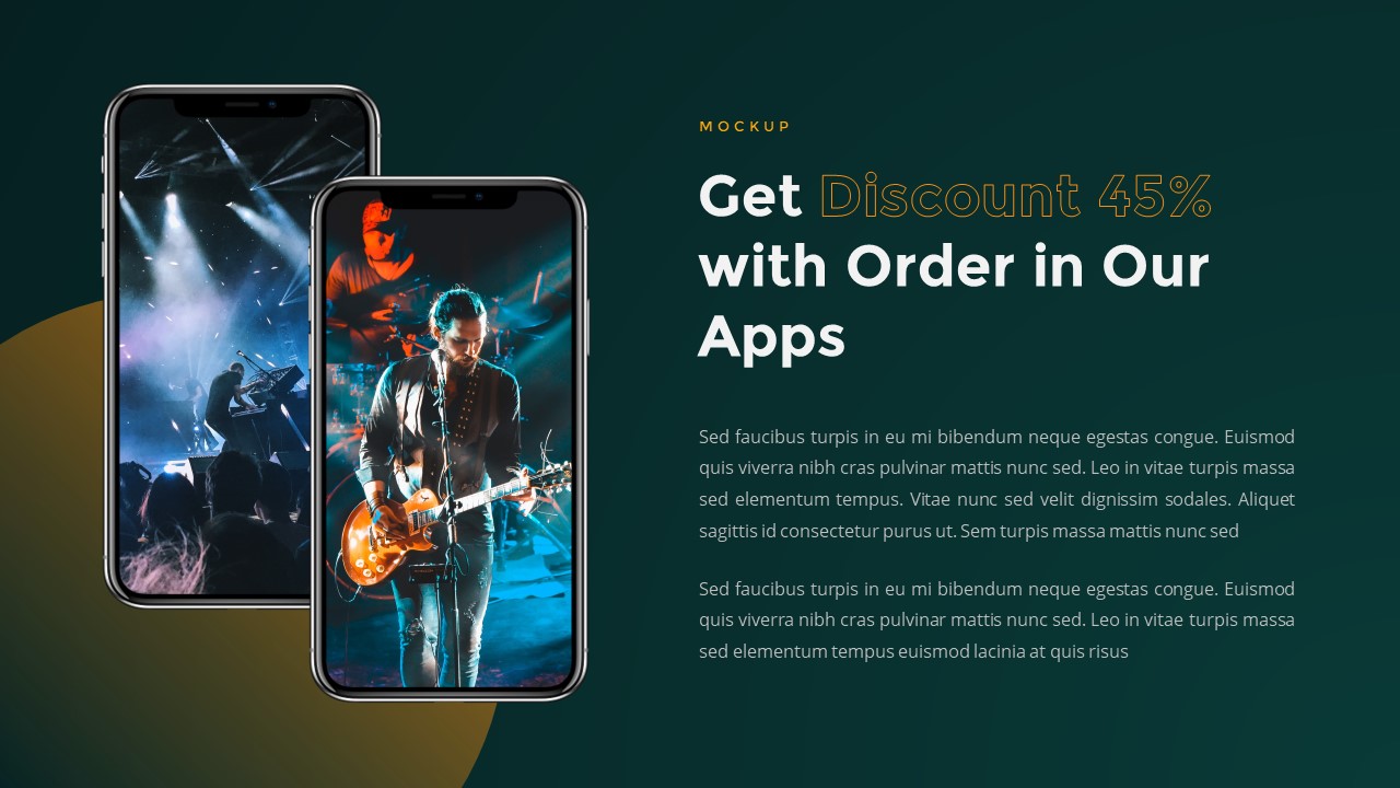 Musy - Music Recording Studio PowerPoint Template, Presentation Templates
