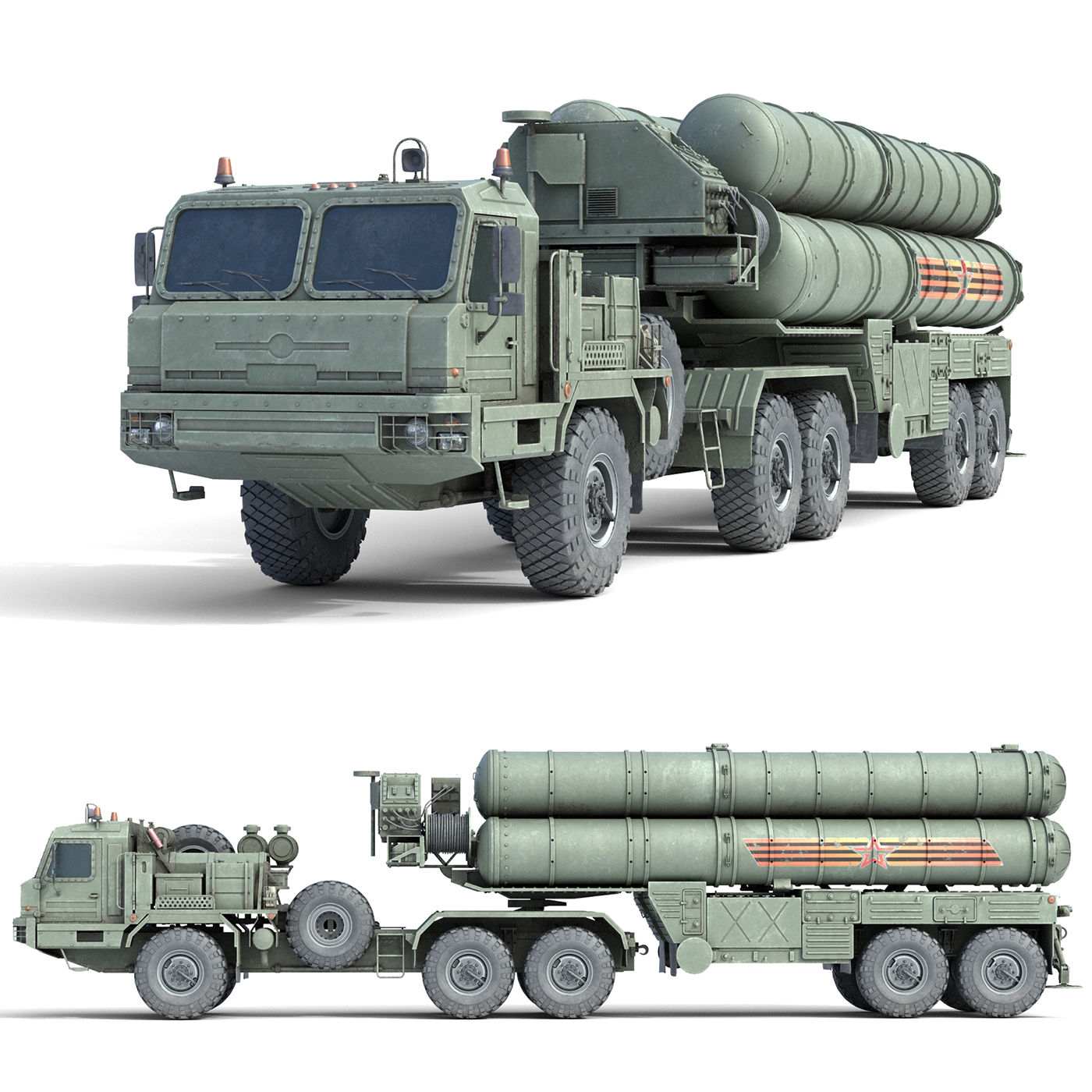 S-400 Triumf Air Defense System by TurboCG | 3DOcean