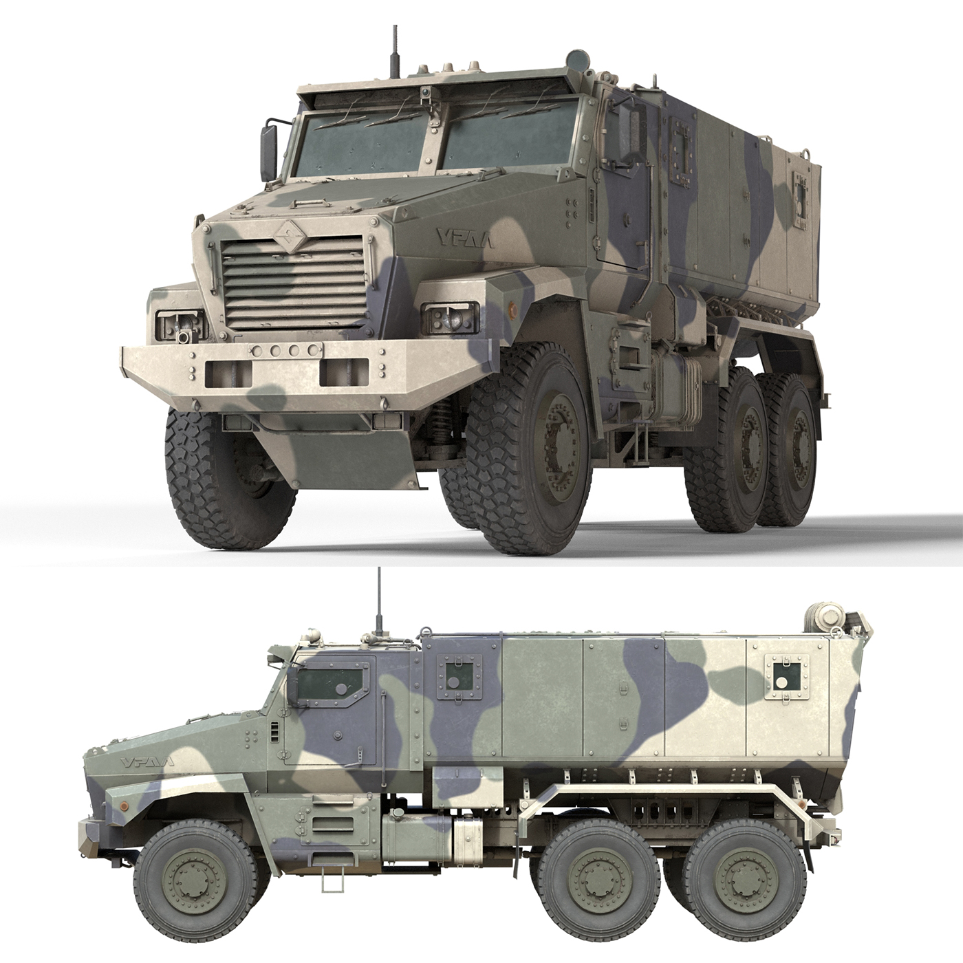 Ural Typhoon 63095 Camo by TurboCG | 3DOcean