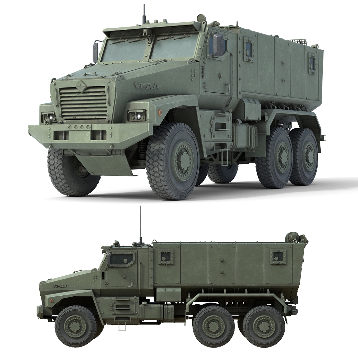 Ural Typhoon 63095 MRAP by TurboCG | 3DOcean