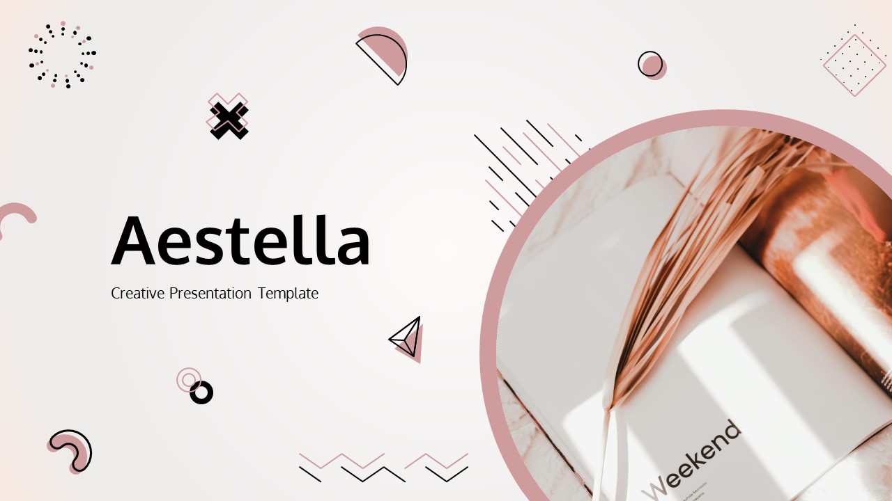 Aestella - Creative Google Slides Template, Presentation Templates