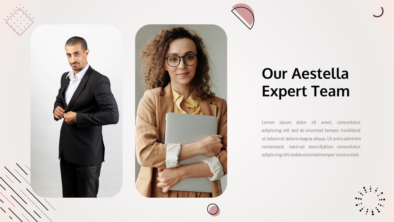 Aestella - Creative Google Slides Template, Presentation Templates