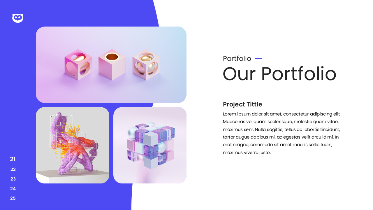 Quinn - Modern Creative Portfolio Presentation Template, Presentation ...