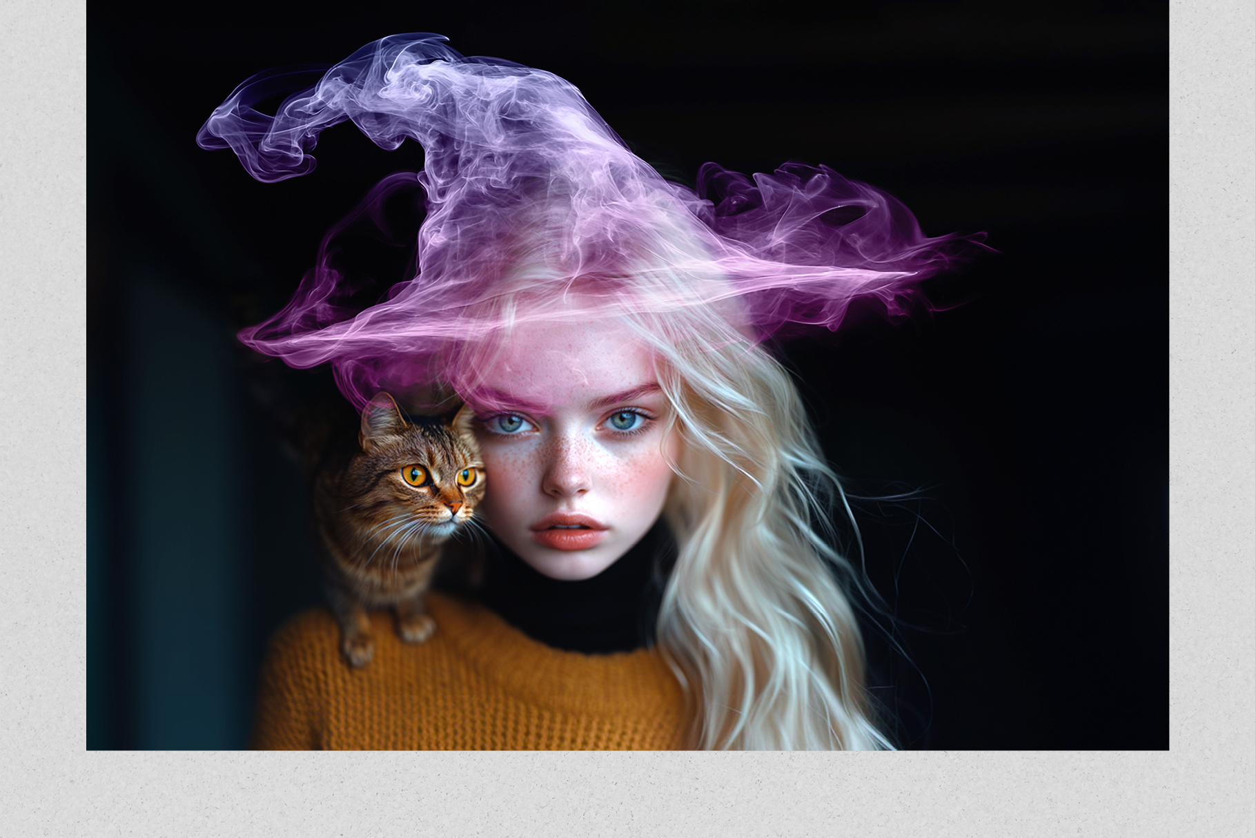 30 Smoky Halloween Witch Hats Effect Photo Overlays, Add-ons | GraphicRiver