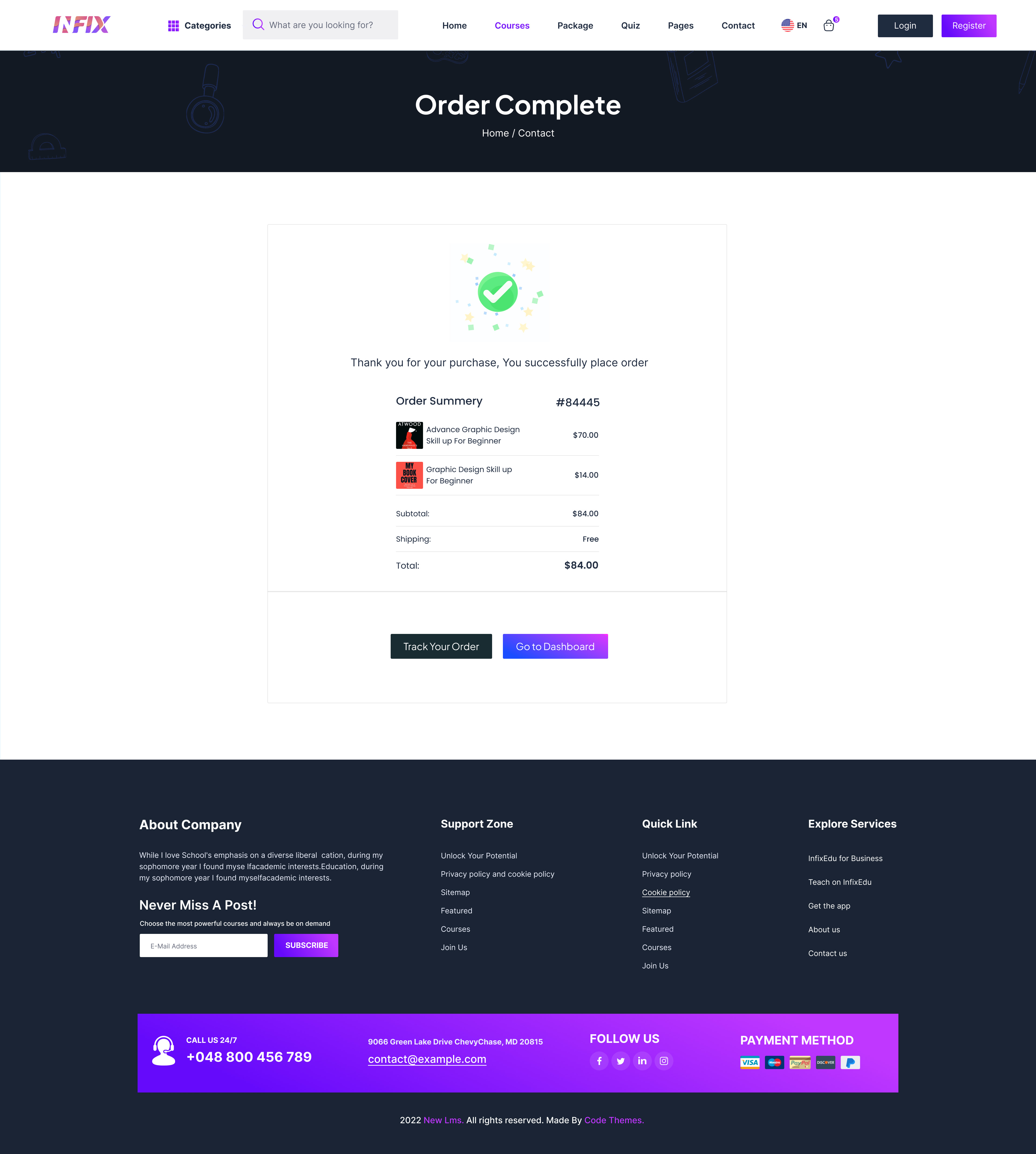 Infix LMS - Learning Management System by CodeThemes | CodeCanyon