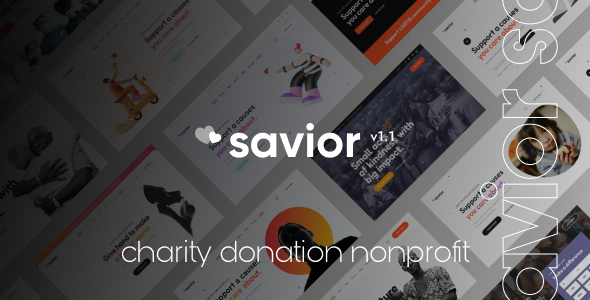 Savior - Charity & Nonprofit WordPress Theme by sagetheme | ThemeForest