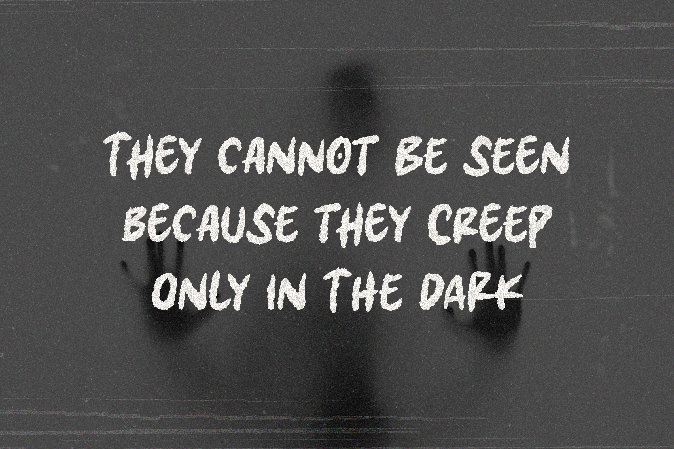 Creepy Silence - Creepy Horror Font, Fonts | GraphicRiver