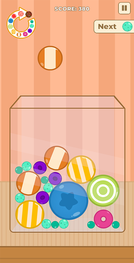 Candy Merge (Unity Game + Admob Ads) by MultiDrift_Studios | CodeCanyon