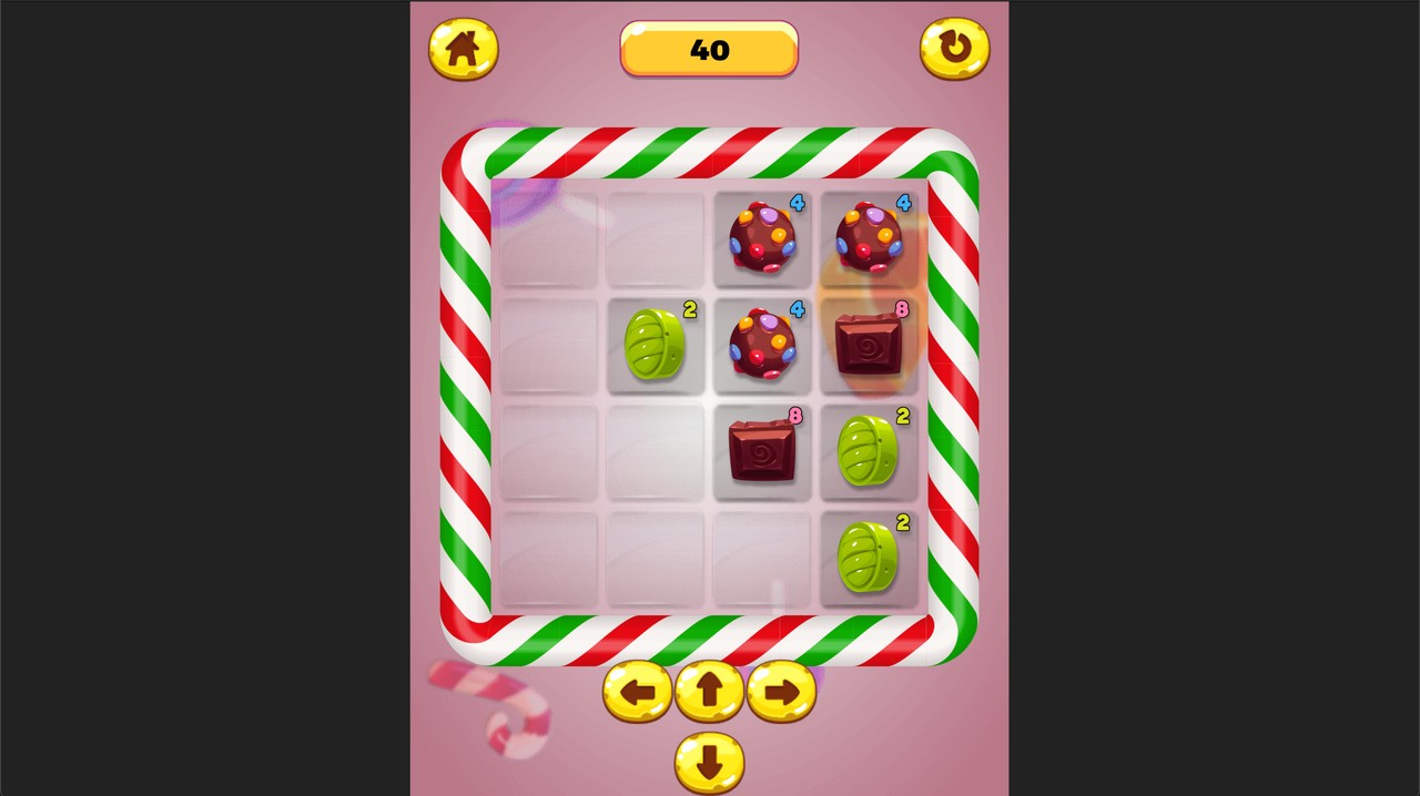 Candy 2048 - Cross Platform Puzzle Game by raizensoft | CodeCanyon