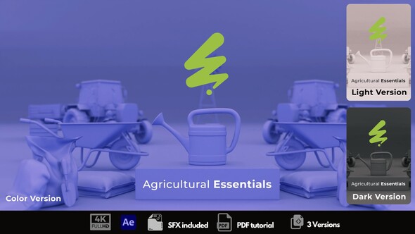 Agricultural Essentials Opener, After Effects Project Files | VideoHive