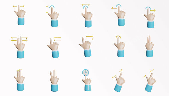 Gestures, Graphics | GraphicRiver