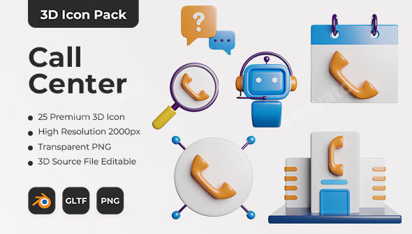 Call Center, Graphics | GraphicRiver