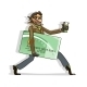 Thief Steals Credit Card and Money by VectorTradition | GraphicRiver