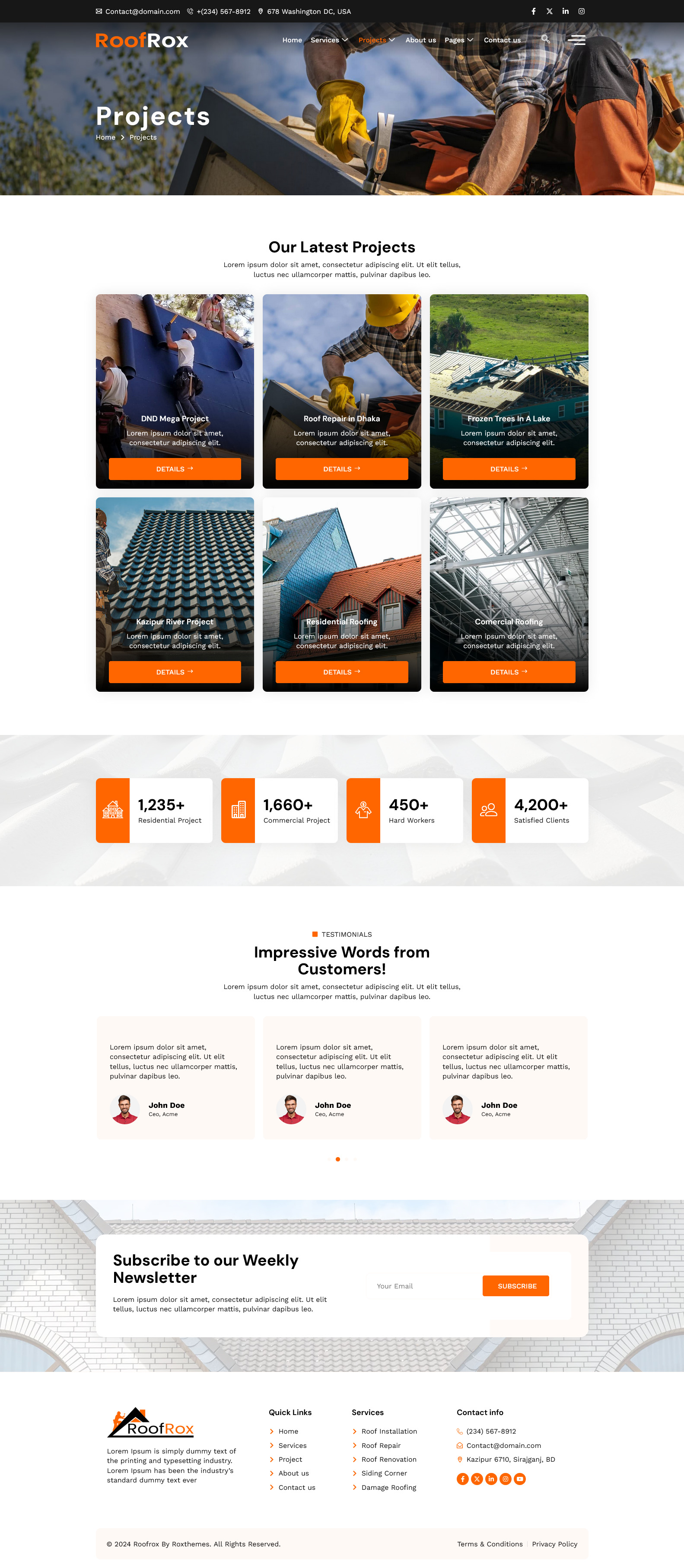 Roofrox - Roofing Services Elementor Template Kit by Rox_Themes | ThemeForest