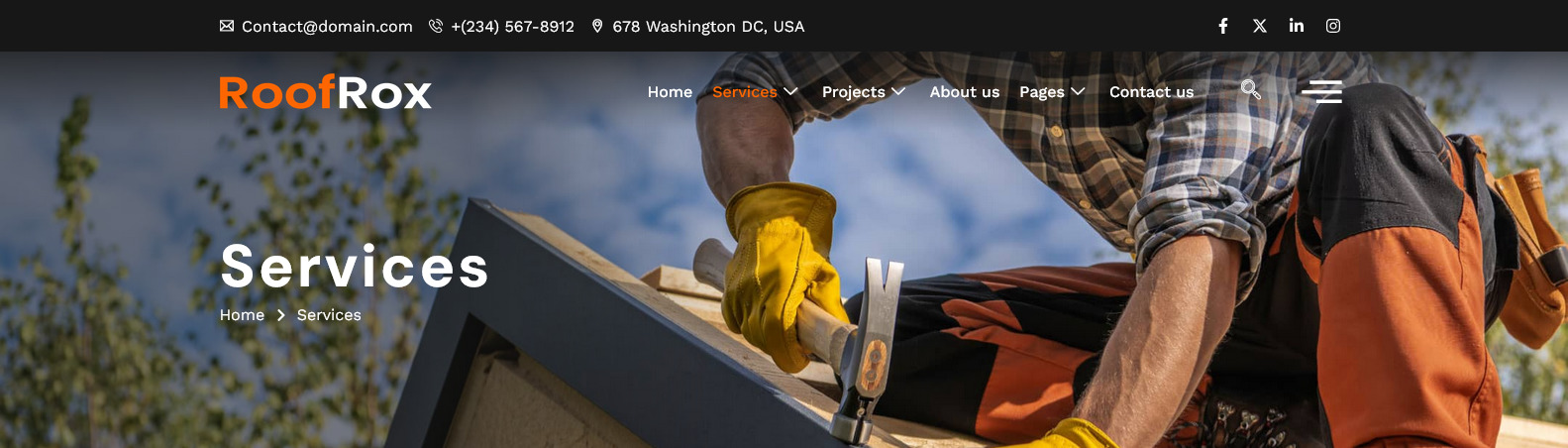 Roofrox - Roofing Services Elementor Template Kit by Rox_Themes | ThemeForest