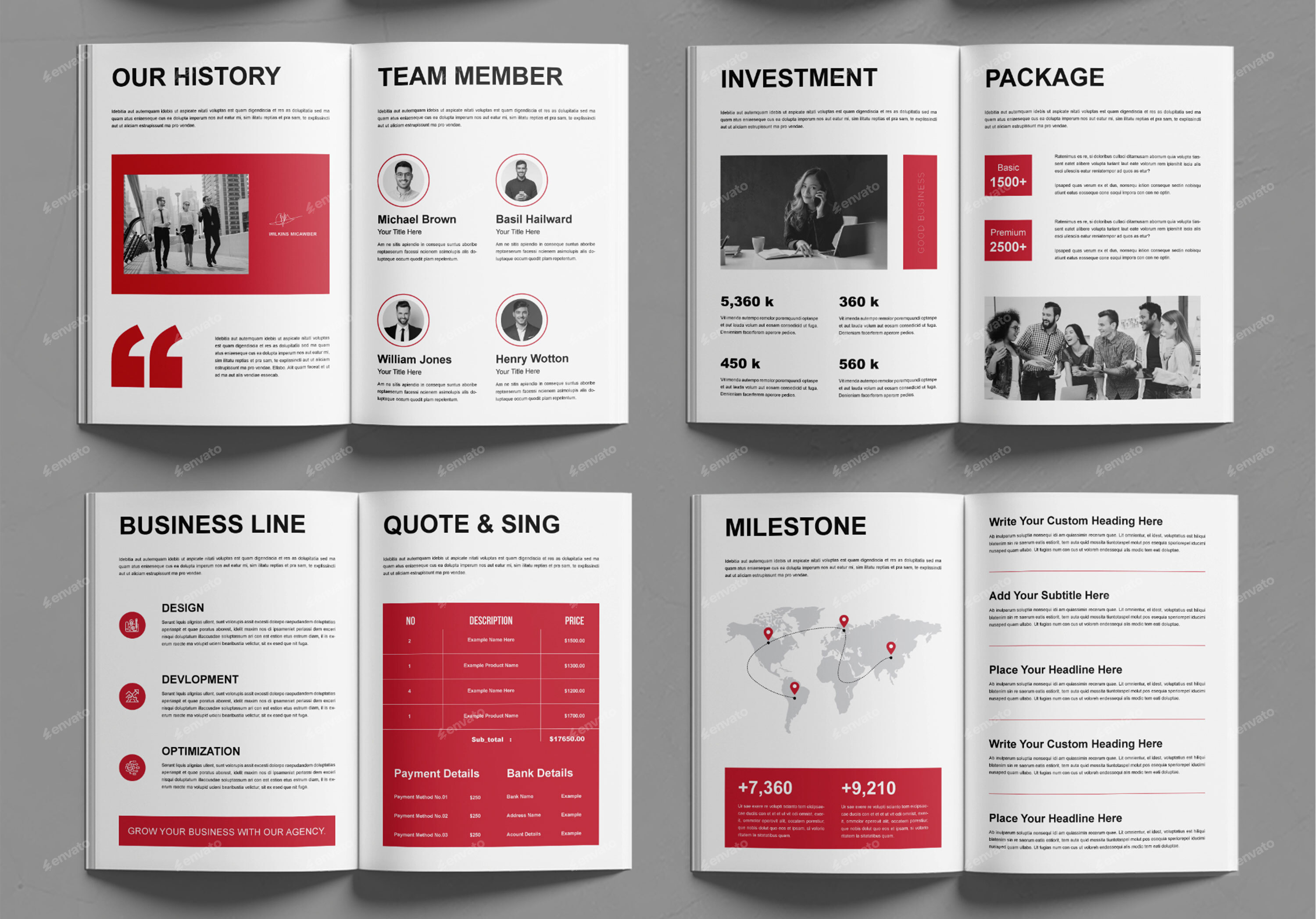 Business Proposal Design Layout, Print Templates | GraphicRiver