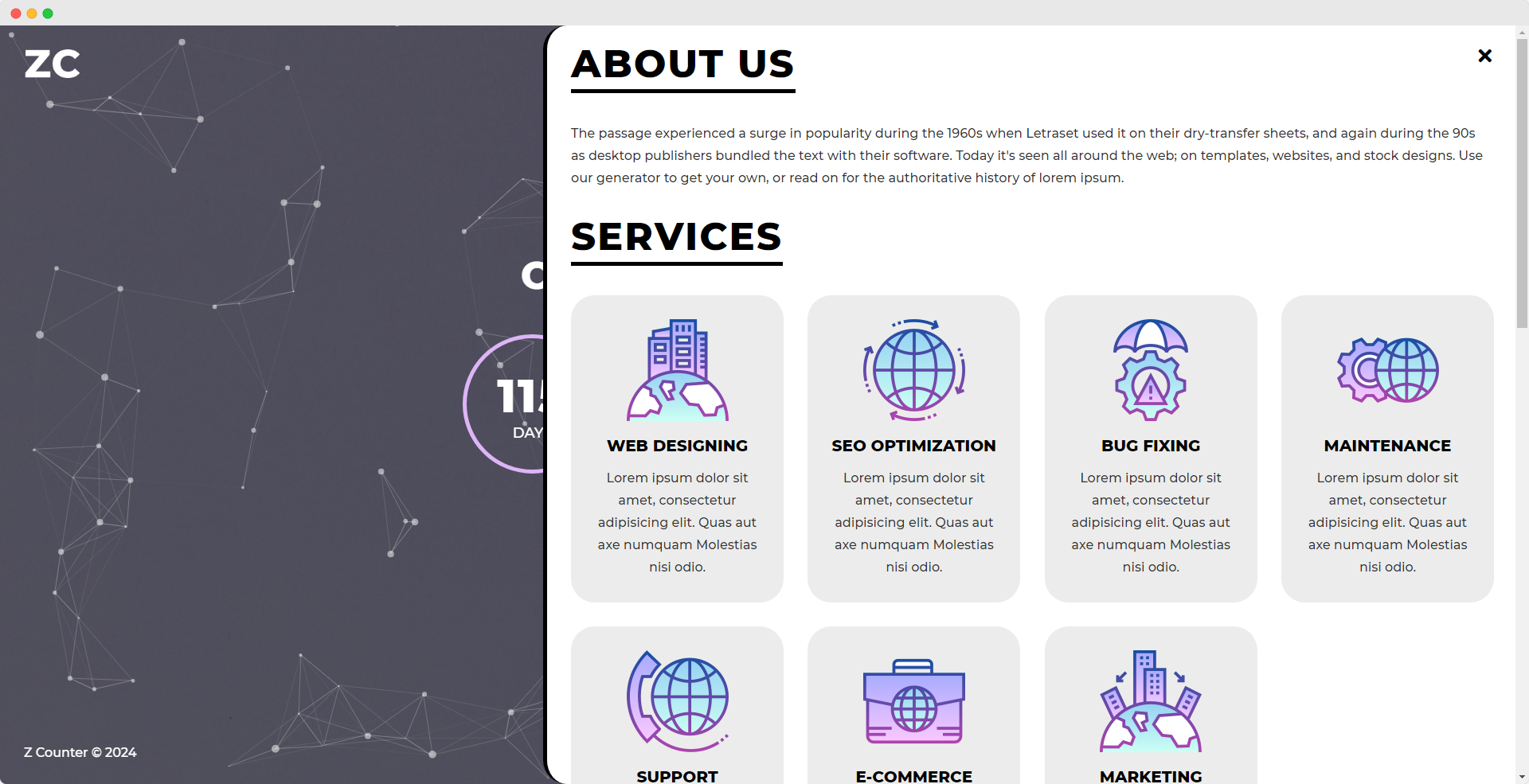 Z Counter - Coming Soon Countdown with Admin Panel by zaiblab | CodeCanyon