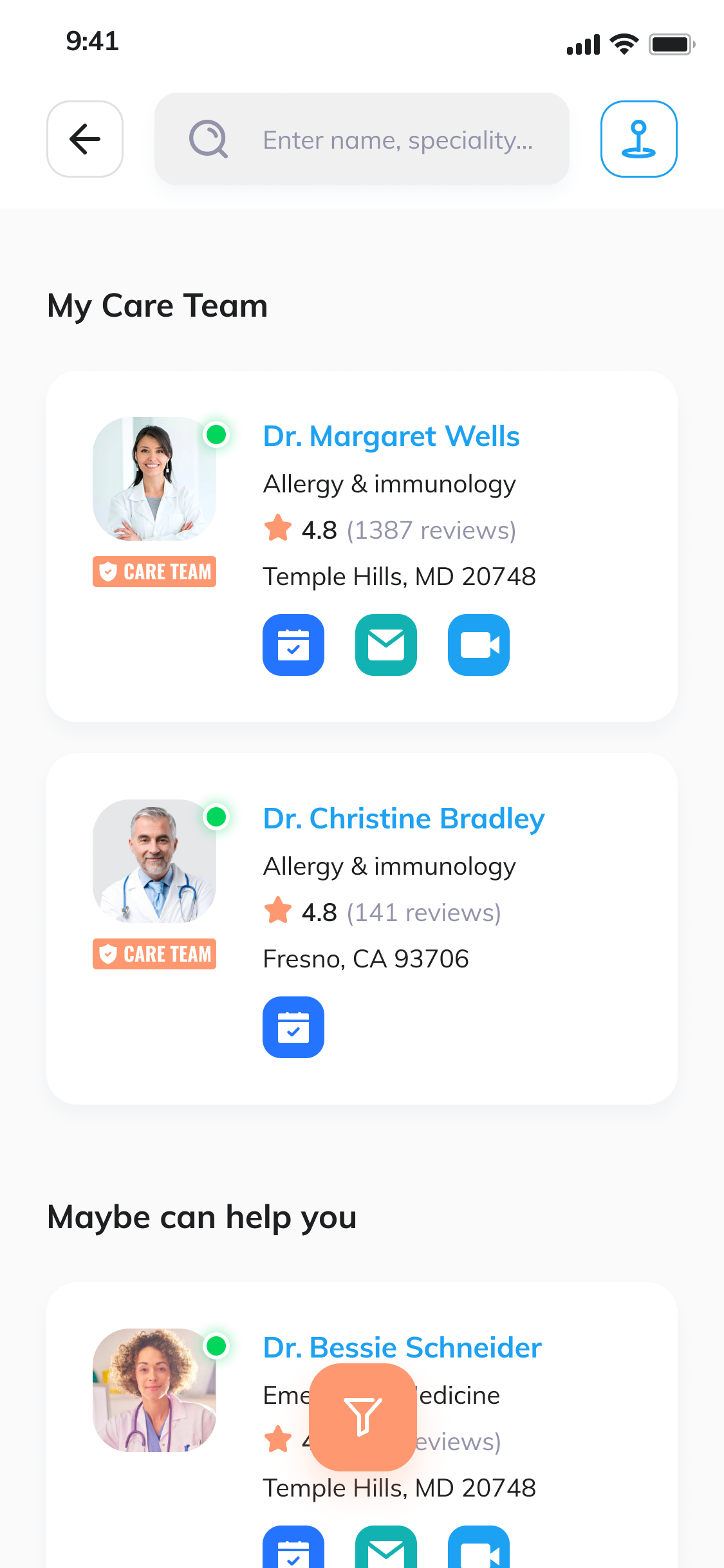 Docto - For Patient App React Native Expo Ui Kit by JsmThemes | CodeCanyon