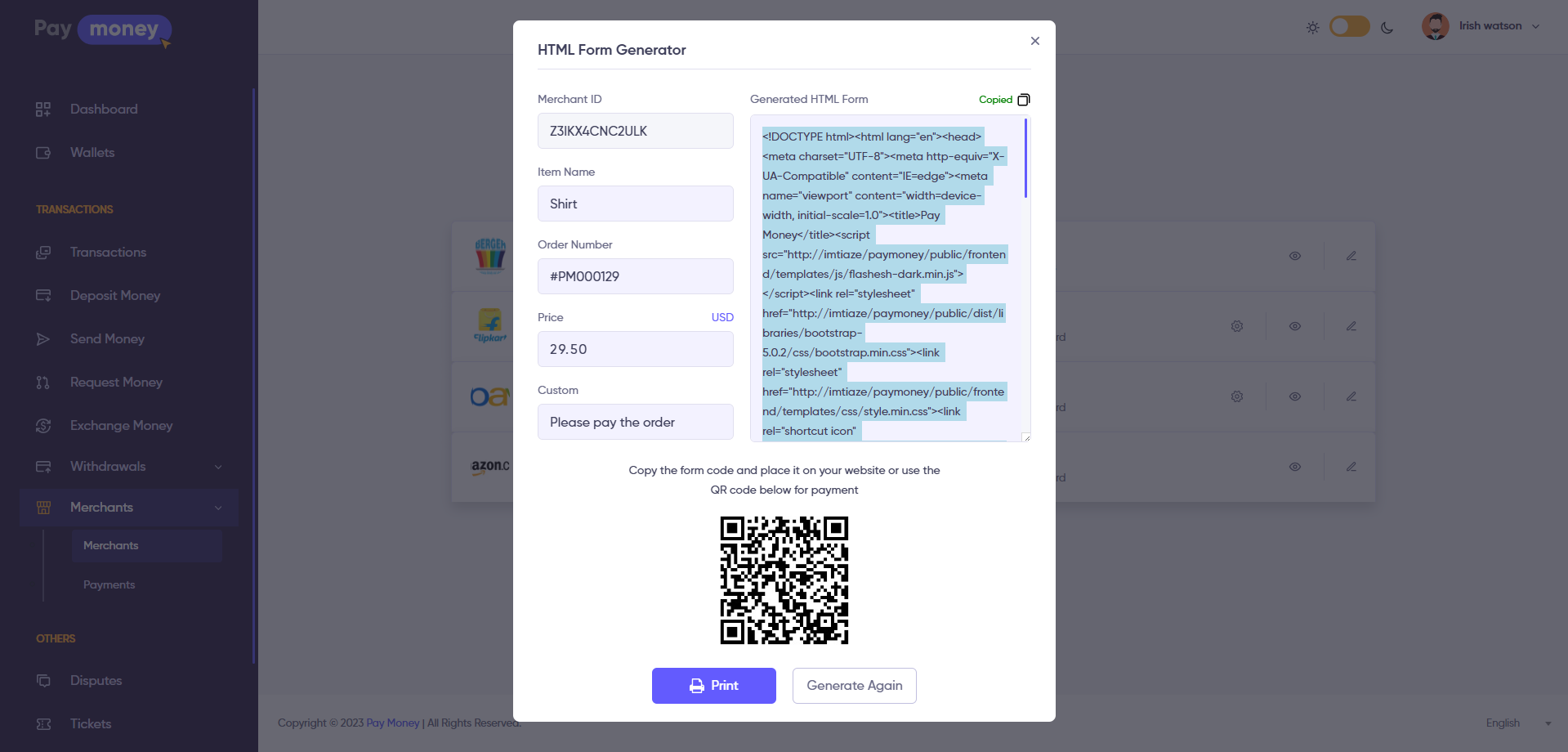 PayMoney - Secure Online Payment Gateway by techvillage1 | CodeCanyon