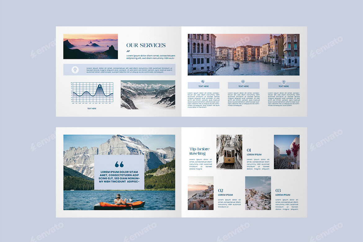Travel Brochure, Print Templates | GraphicRiver