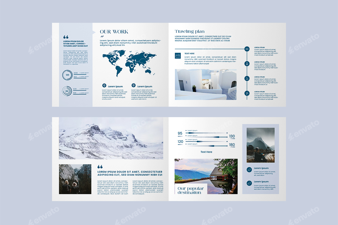 Travel Brochure, Print Templates | GraphicRiver