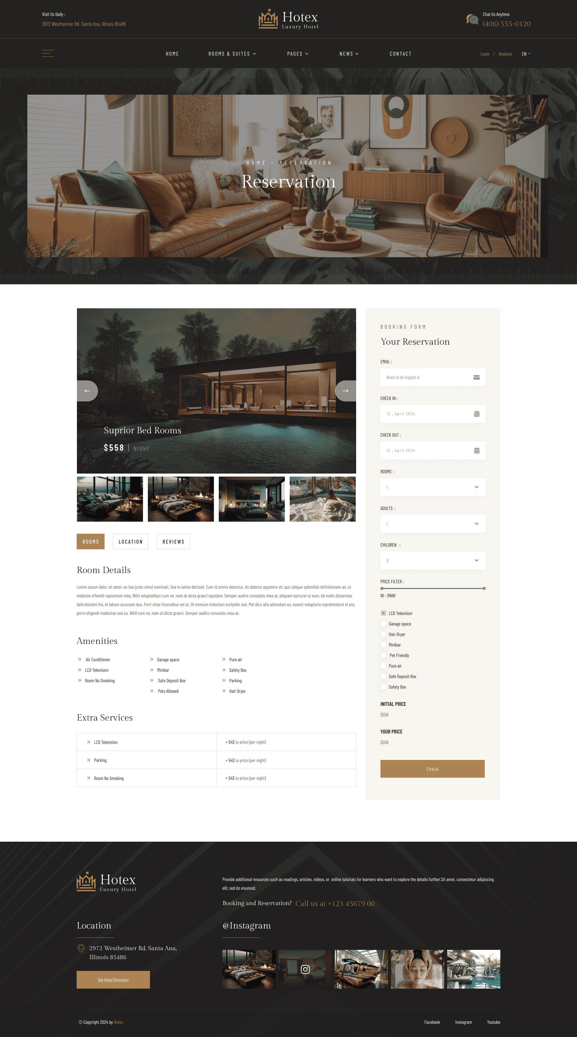 Hotex -Hotel Booking Figma Template by cmshaper | ThemeForest