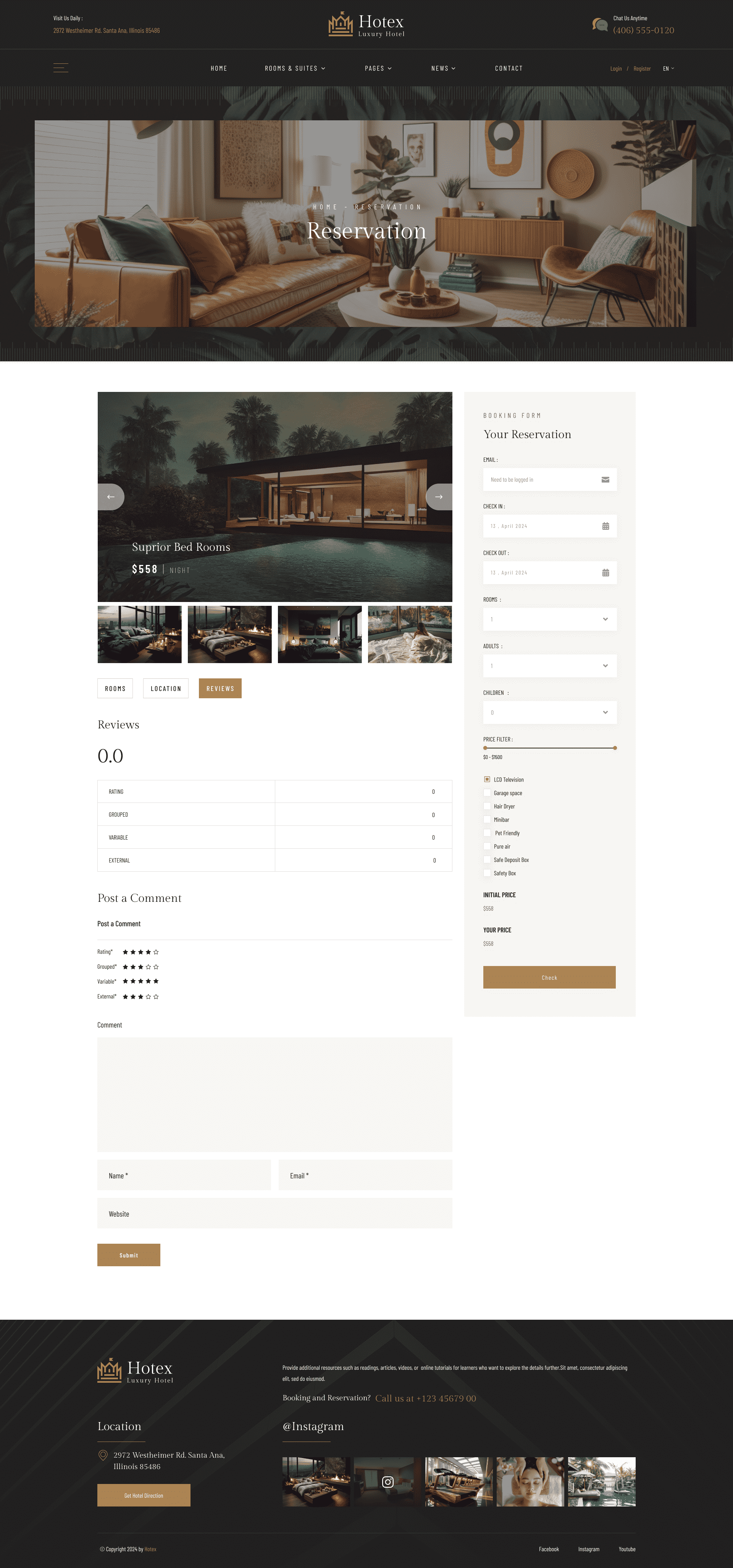 Hotex -Hotel Booking Figma Template by cmshaper | ThemeForest