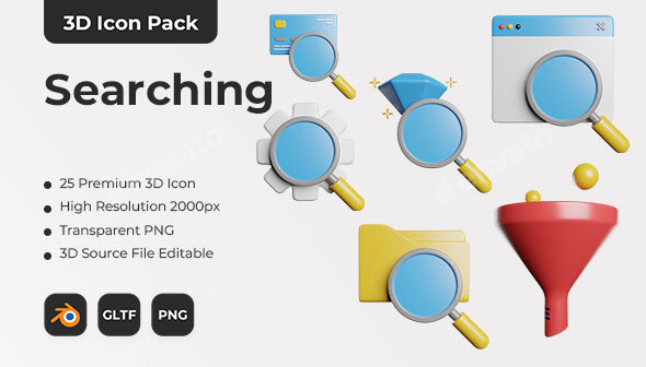 Searching, Graphics | GraphicRiver