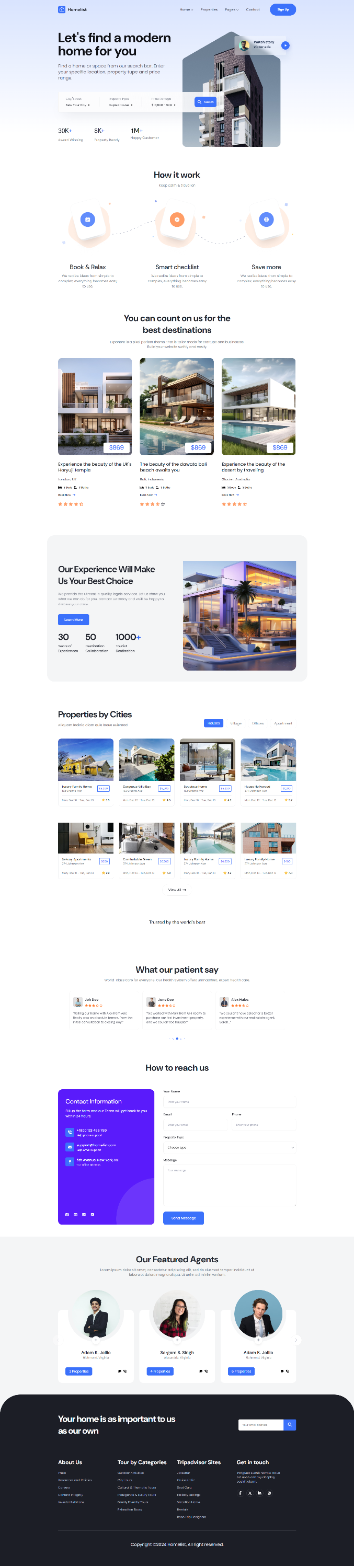 Homelist - Real Estate HTML template by Namespace-IT | ThemeForest
