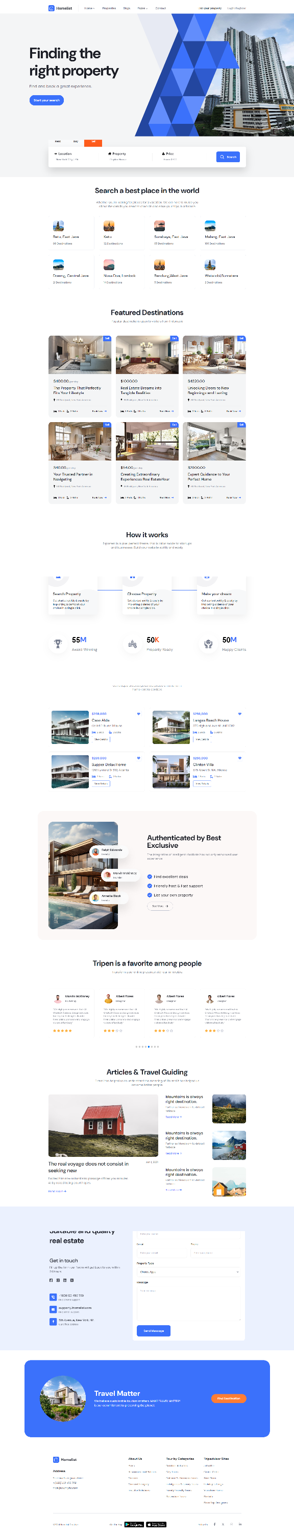 Homelist - Real Estate HTML template by Namespace-IT | ThemeForest