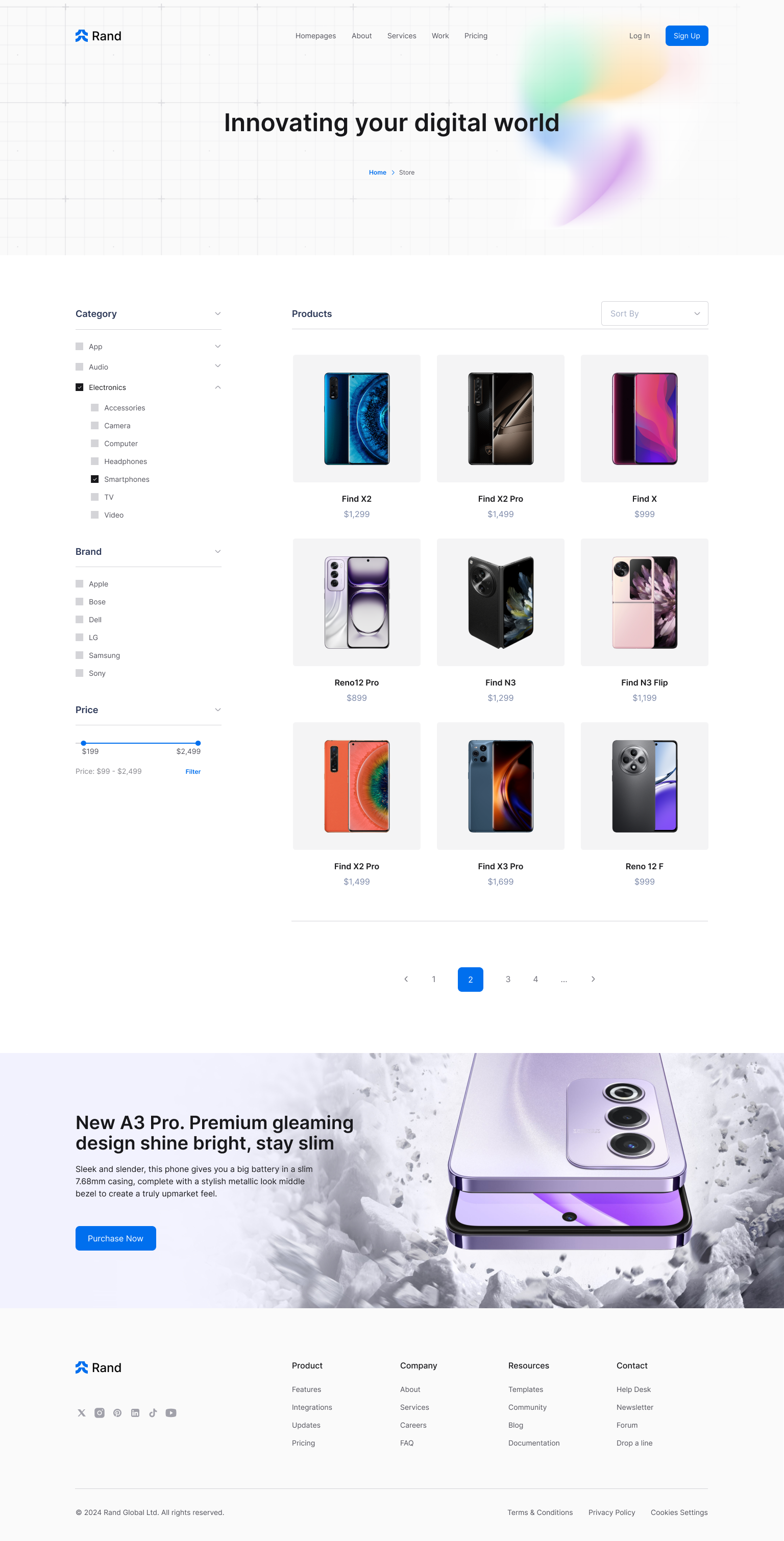 Rand - Creative Multipurpose Figma Template by viworx-co | ThemeForest