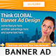 Global Banners Set, Web Elements | GraphicRiver